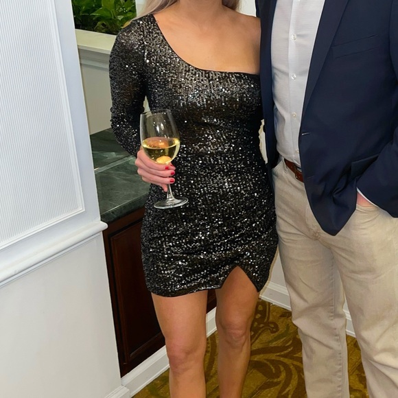 Windsor | Dresses | Windsor Black Sequin Dress | Poshmark